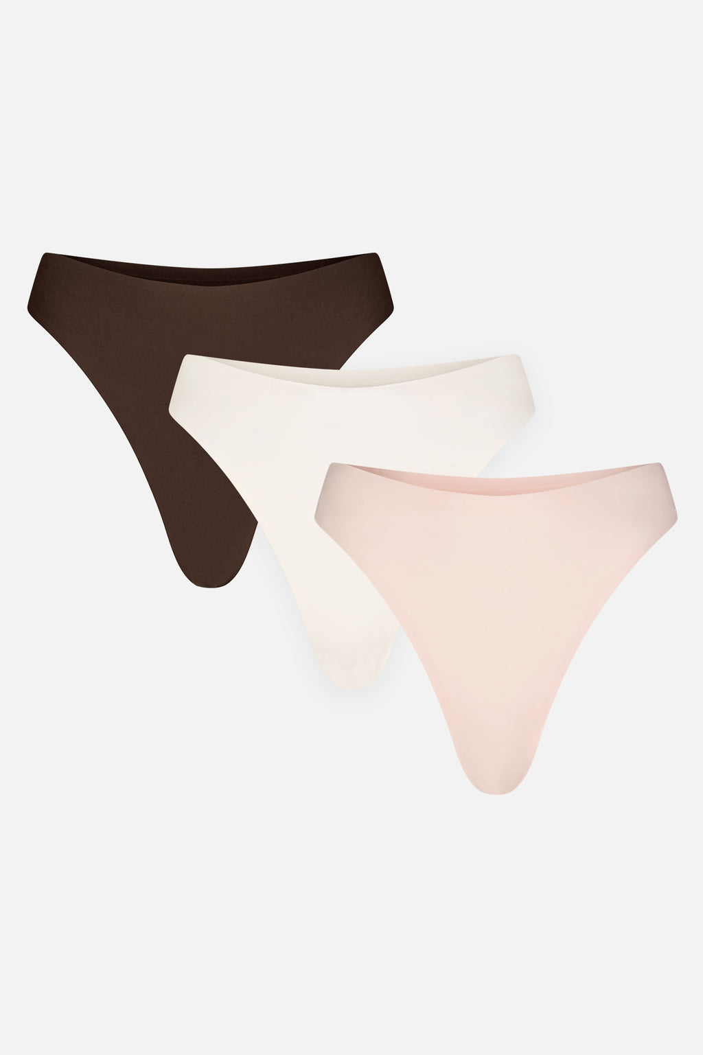 Base High Thong in Neapolitan (Pack) – Negative