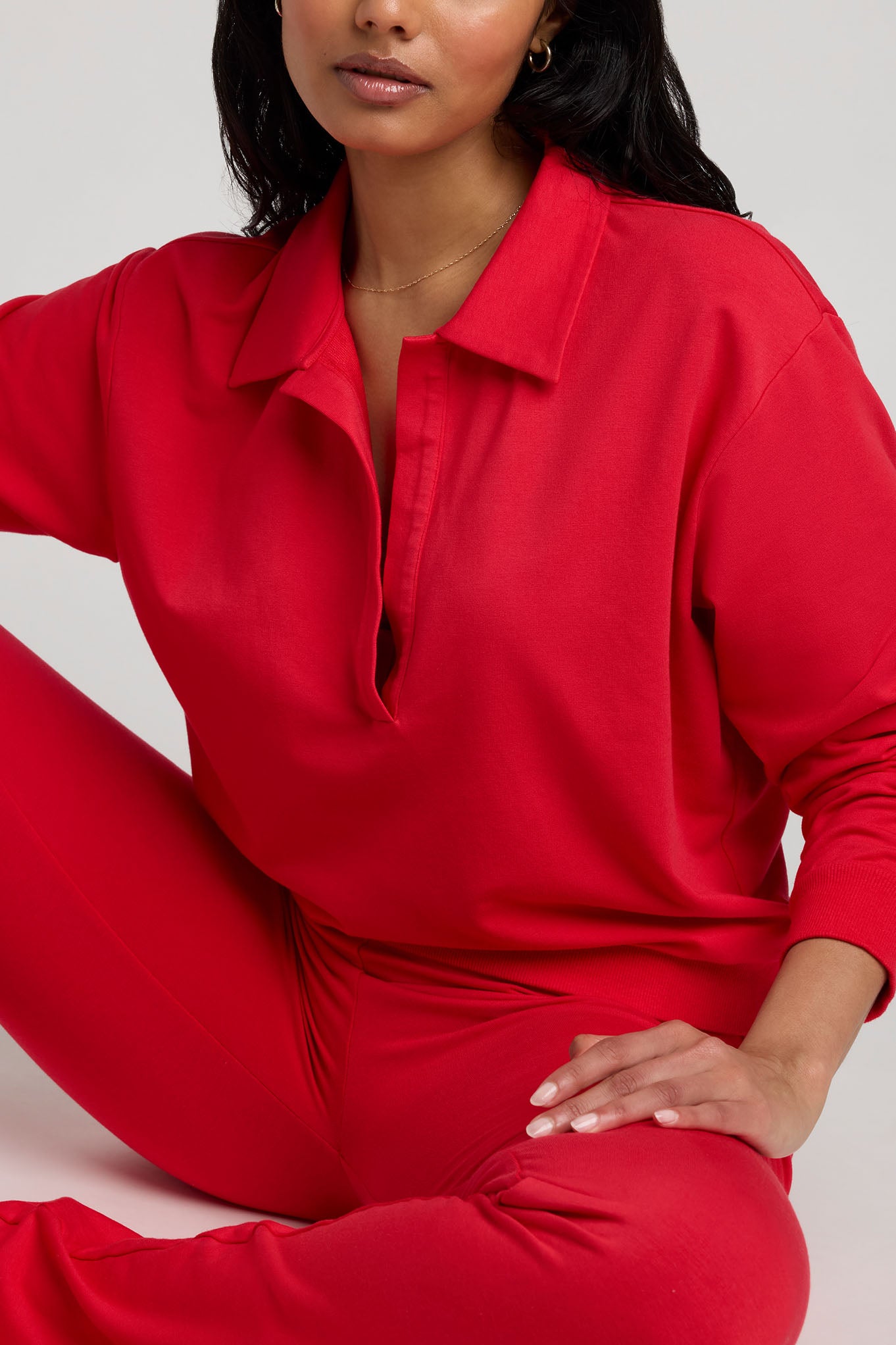 Club Pullover in Cherry – Negative Underwear