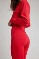 Club Flare Pant in Cherry – Negative