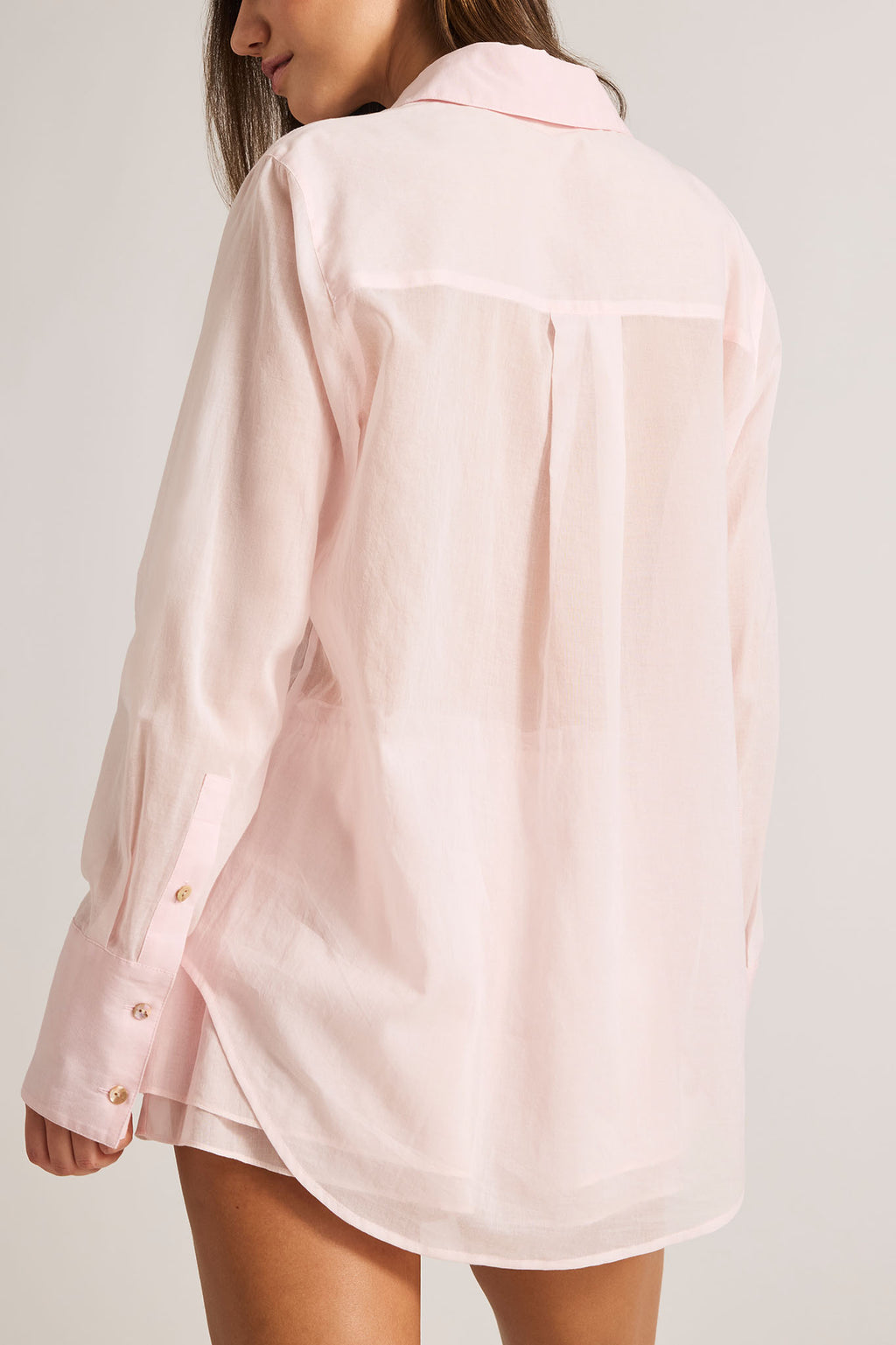 Island Shirt in Shell – Negative
